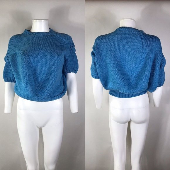 Comme des Garcons | Sweaters | Rare Vtg Comme Des Garcons Blue Lumps ...